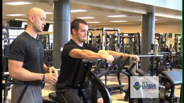 Lateral Row – Hammer Strength Machine – My Leader Source