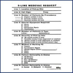 9-Line Medevac Request Card – My Leader Source